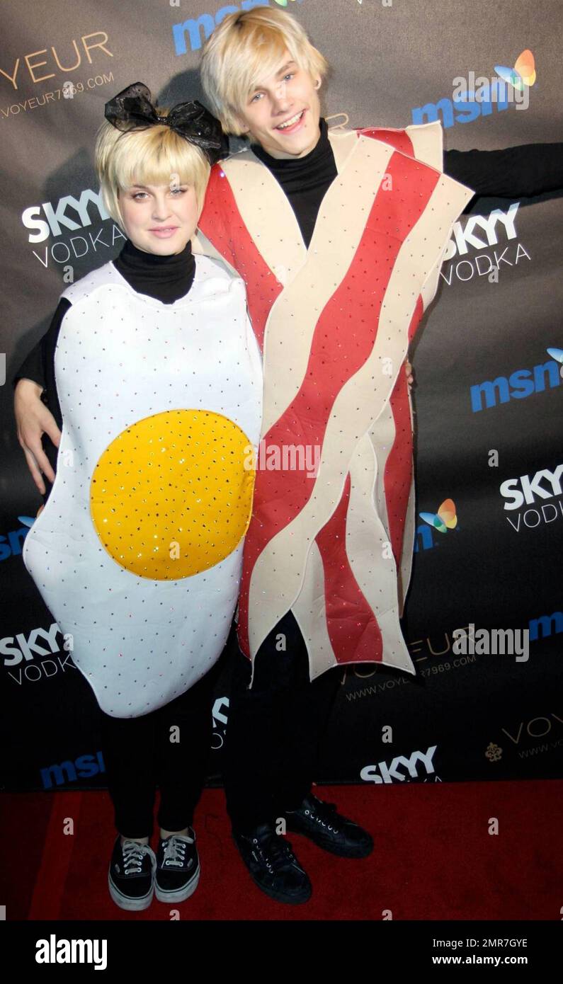 Kelly Osbourne and Luke Worrall at Heidi Klum's 10th Annual Halloweeen ...