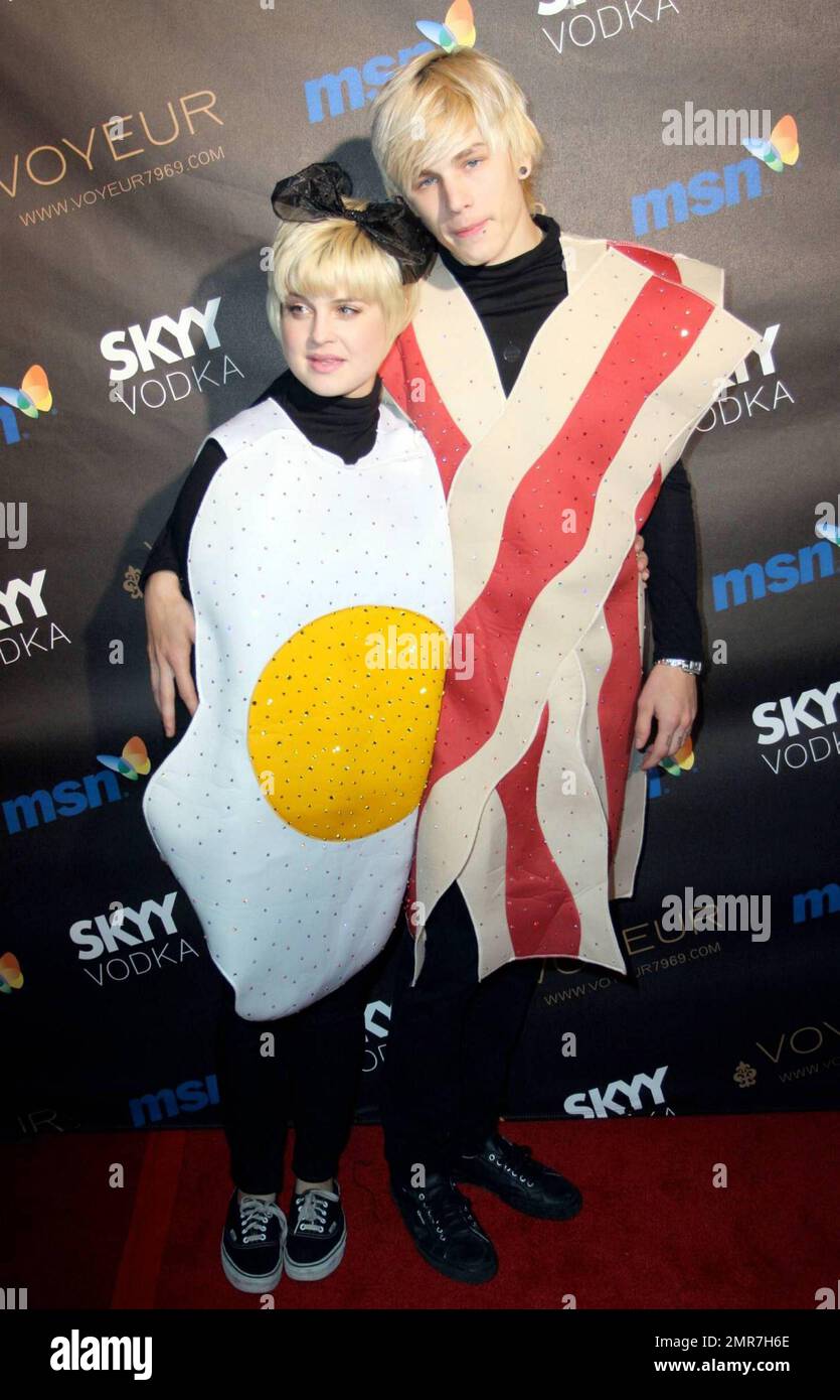 Kelly Osbourne and Luke Worrall at Heidi Klum's 10th Annual Halloweeen ...