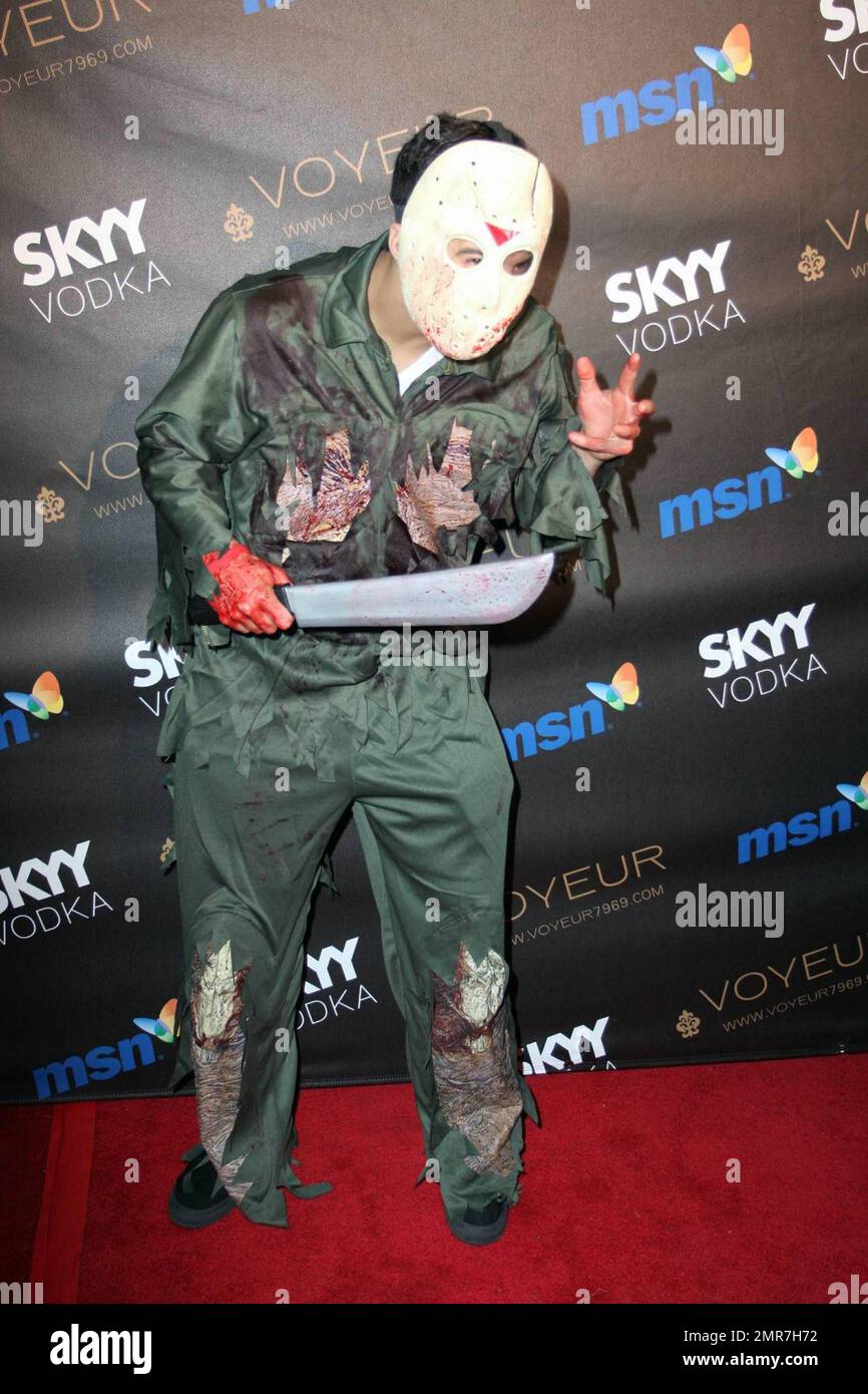 Mark Ballas at Heidi Klum's 10th Annual Halloweeen Party presented by ...