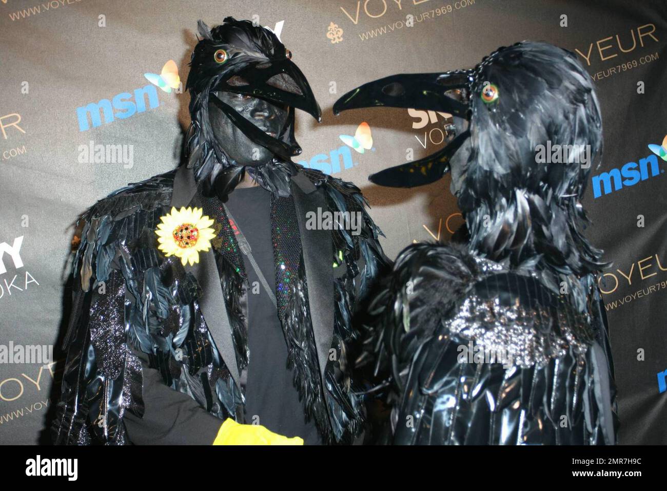 Heidi Klum (r) and husband Seal (l) at Heidi Klum's 10th Annual ...