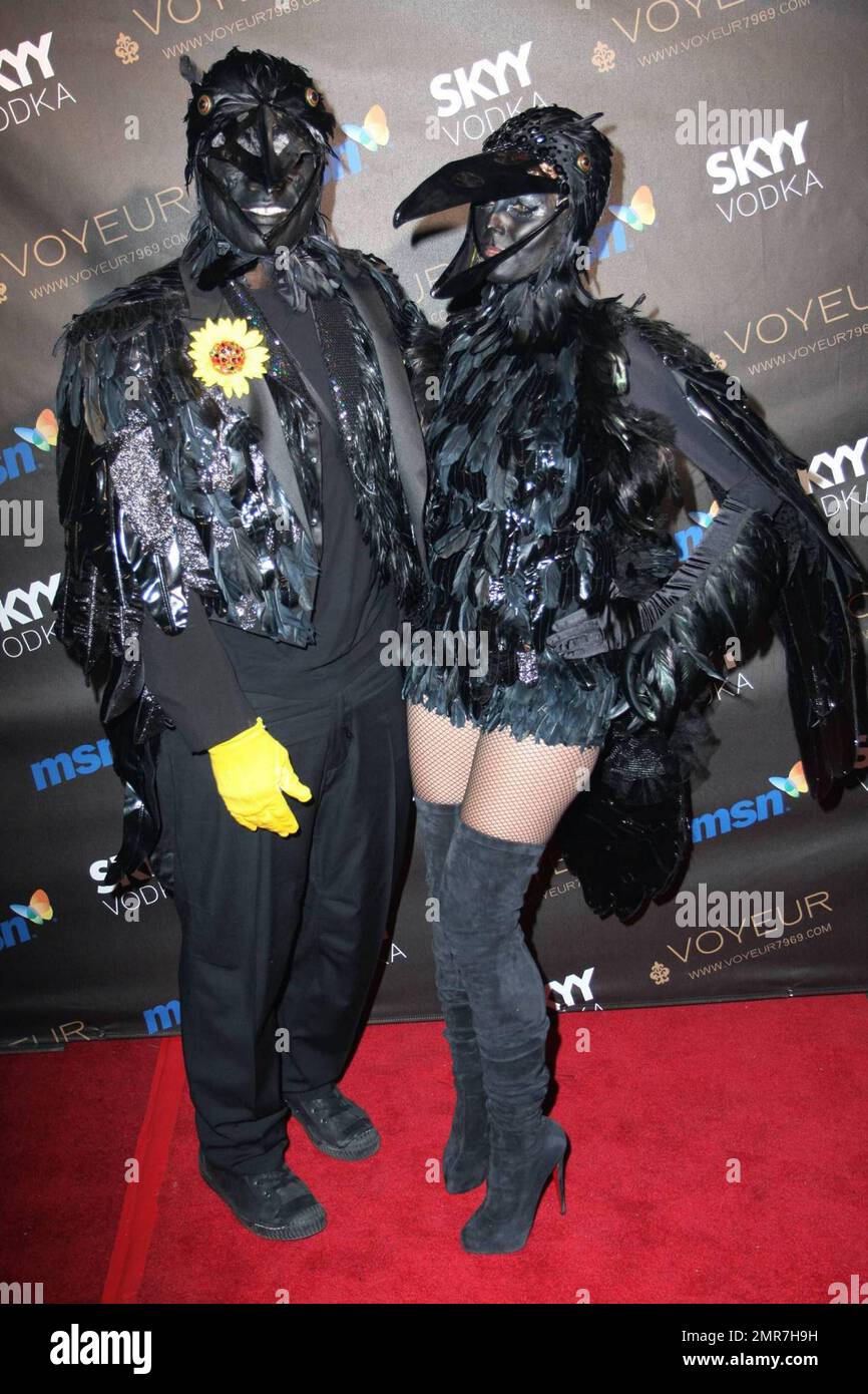 Heidi Klum (r) and husband Seal (l) at Heidi Klum's 10th Annual ...