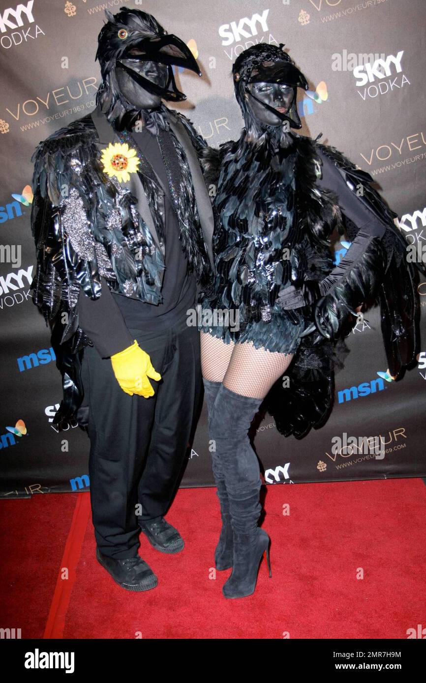 Heidi Klum (r) and husband Seal (l) at Heidi Klum's 10th Annual ...