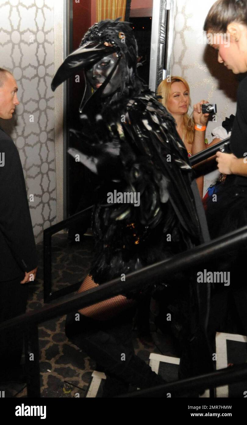 At Heidi Klums Halloween Party At Voyeur Night Club West Hollywood