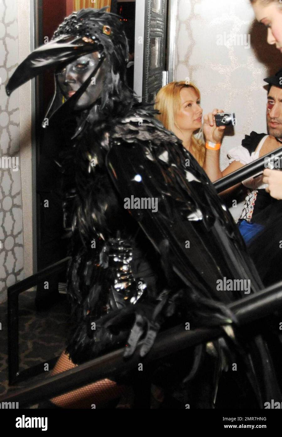 At Heidi Klums Halloween Party At Voyeur Night Club West Hollywood