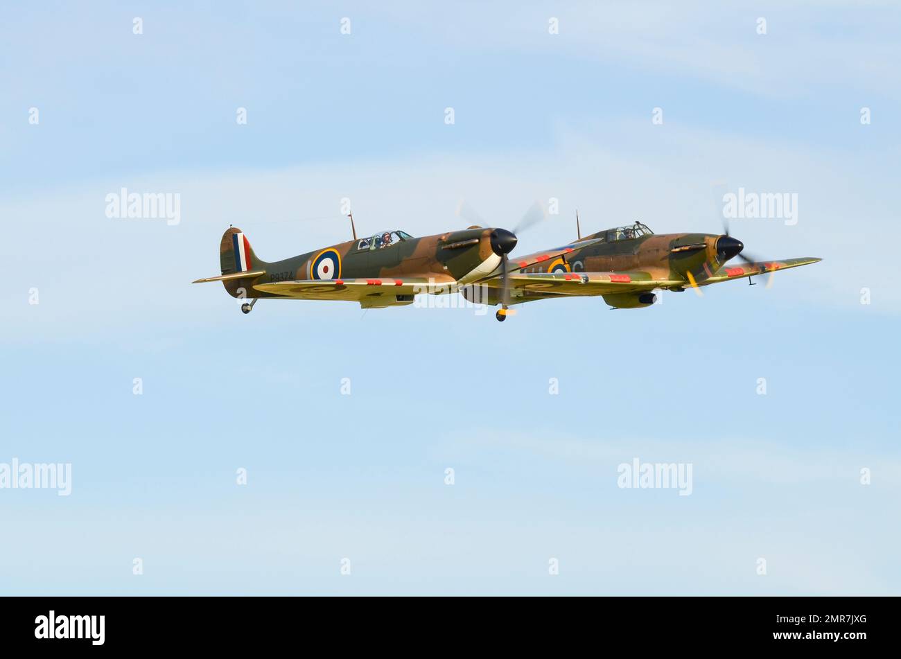 Supermarine Spitfire MkI P9374. Early WWII Battle of Britain era ...