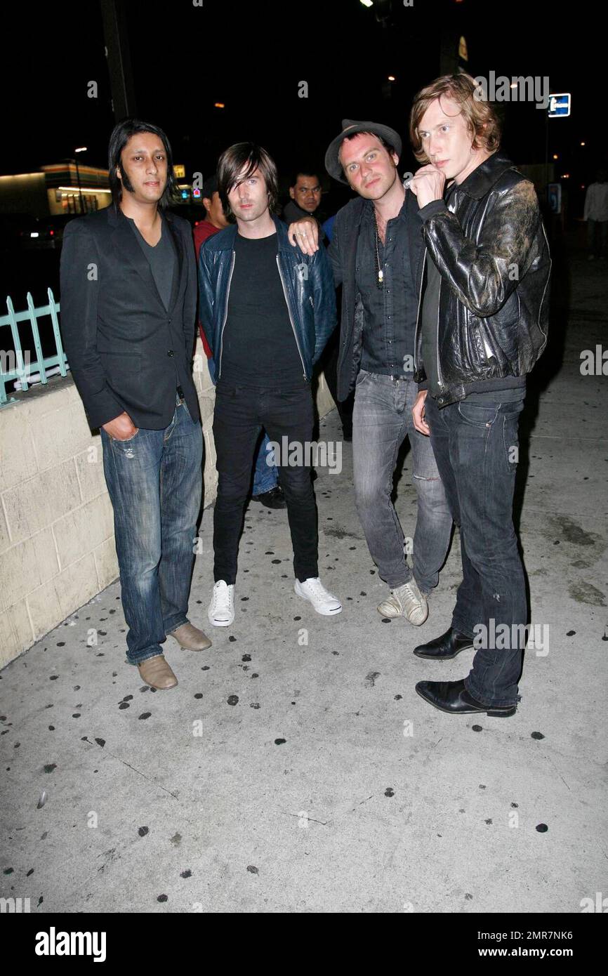 The band Boy Kills Boy attends the Help Find Madeleine red carpet ...