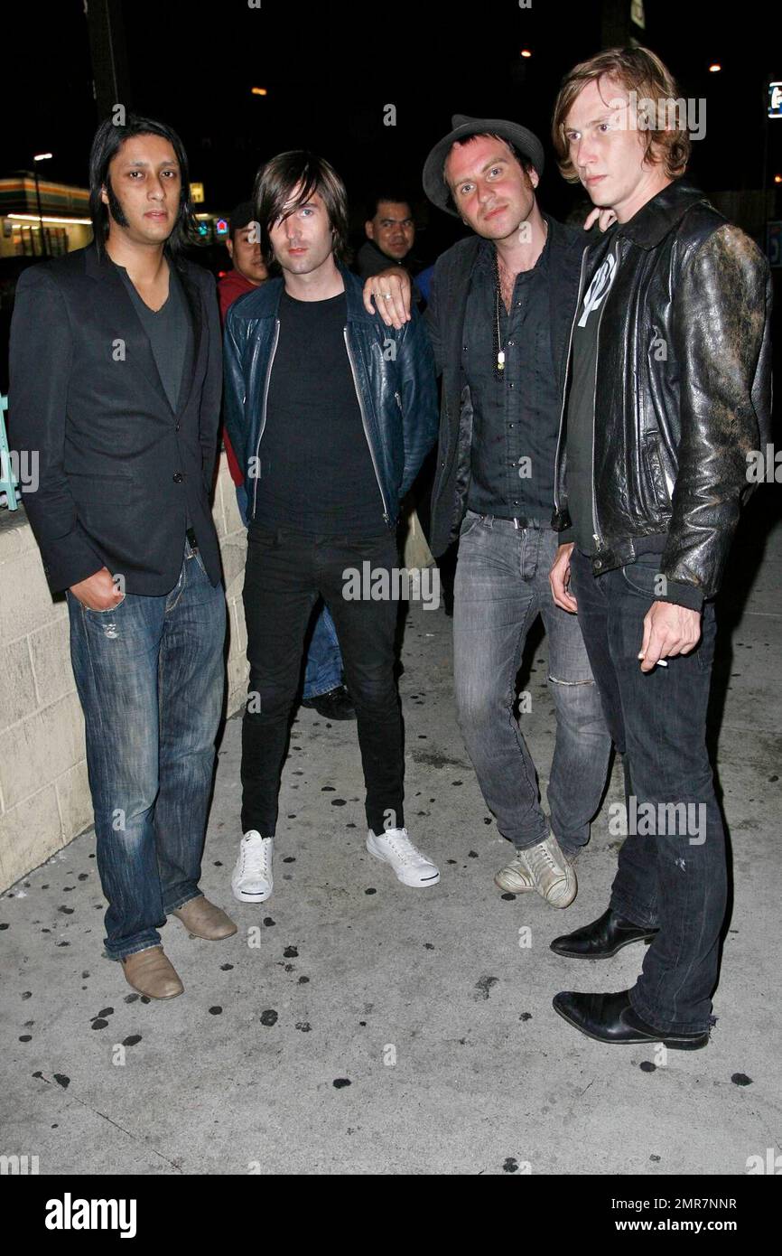 The band Boy Kills Boy attends the Help Find Madeleine red carpet ...