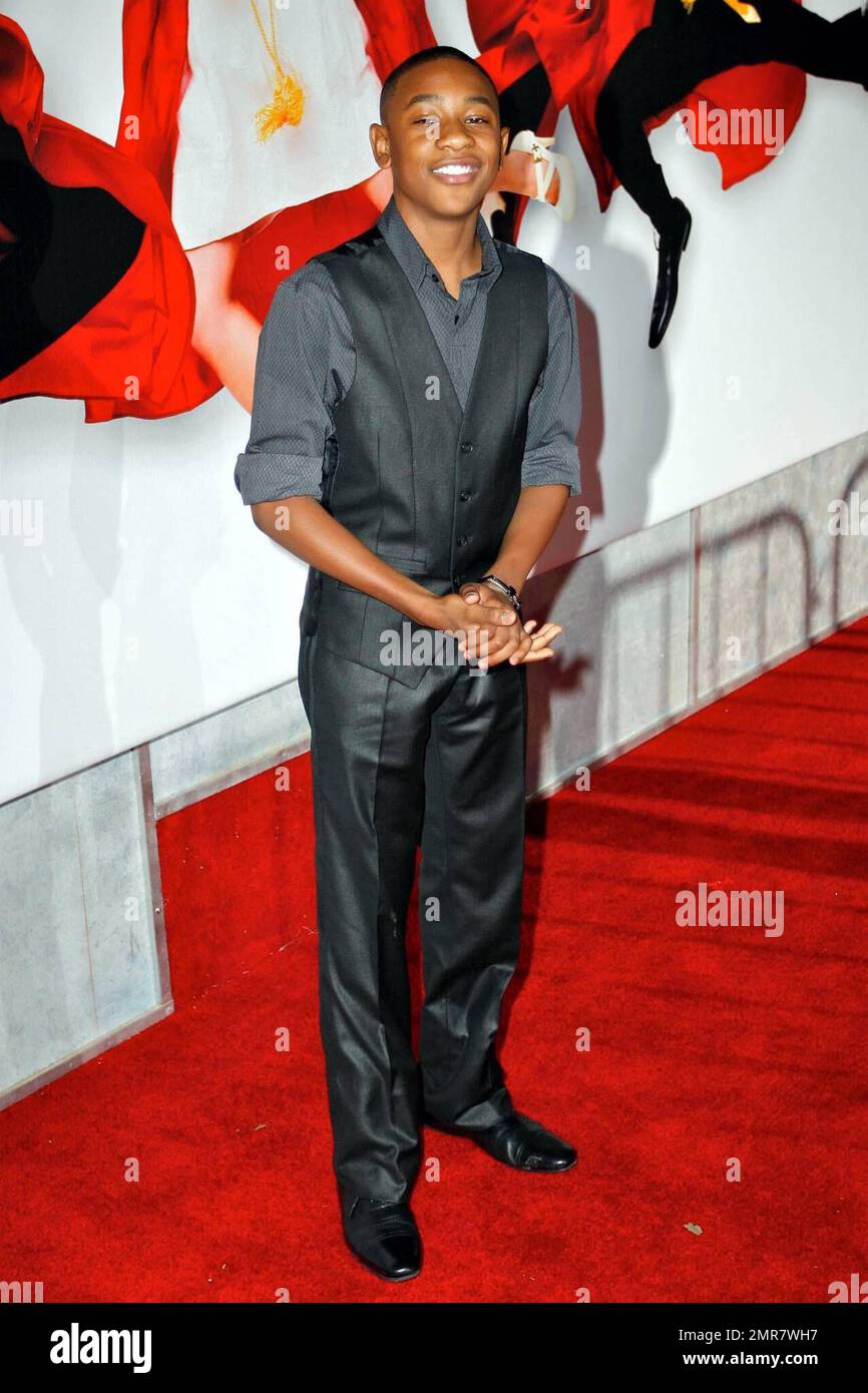 Justin Martin attends the premiere of "High School Musical 3" in Los ...