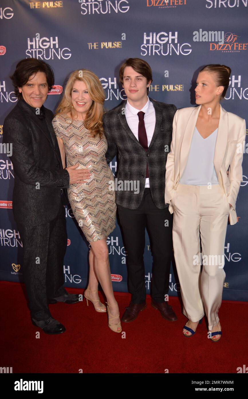 Michael Damian, Janeen Damian, Nicholas Galitzine, Keenan Kampa attend ...
