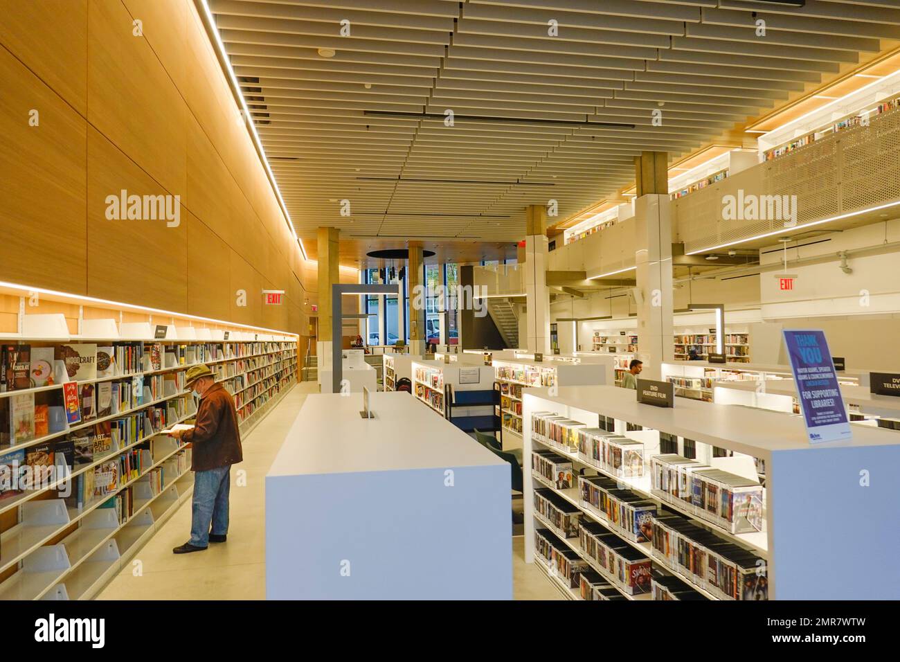 Brooklyn Heights Library at Cadman Plaza West in downtown Brooklyn NYC Stock Photo - Alamy