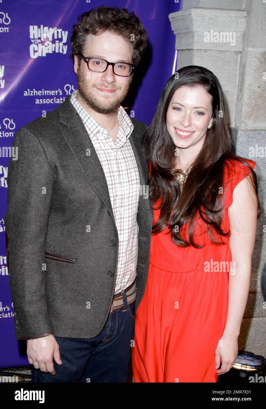 Seth Rogen and wife Lauren Miller host the first-ever "Hilarity for ...