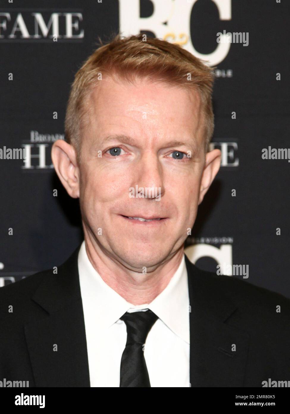 Kevin Beggs poses in the press room at the Broadcasting & Cable Hall of ...