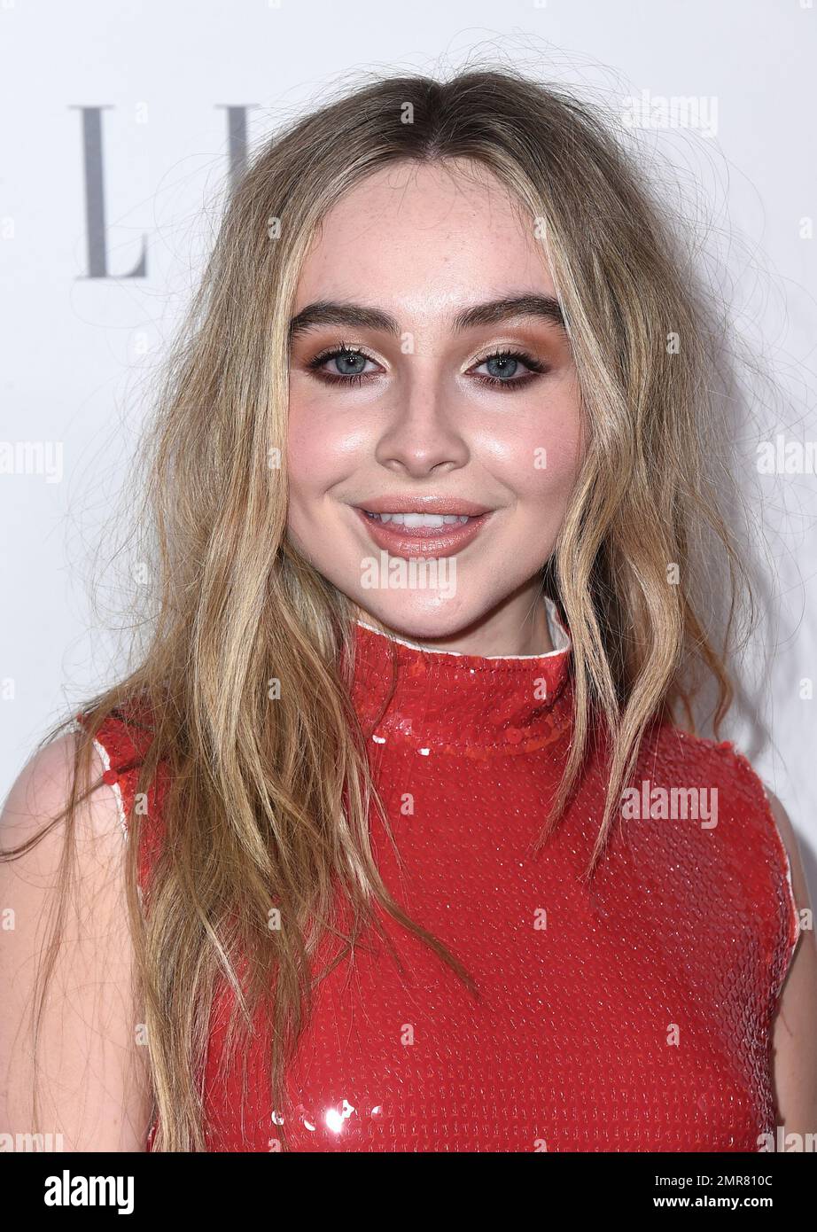 Sabrina Carpenter arrives at the 24th annual ELLE Women in Hollywood ...