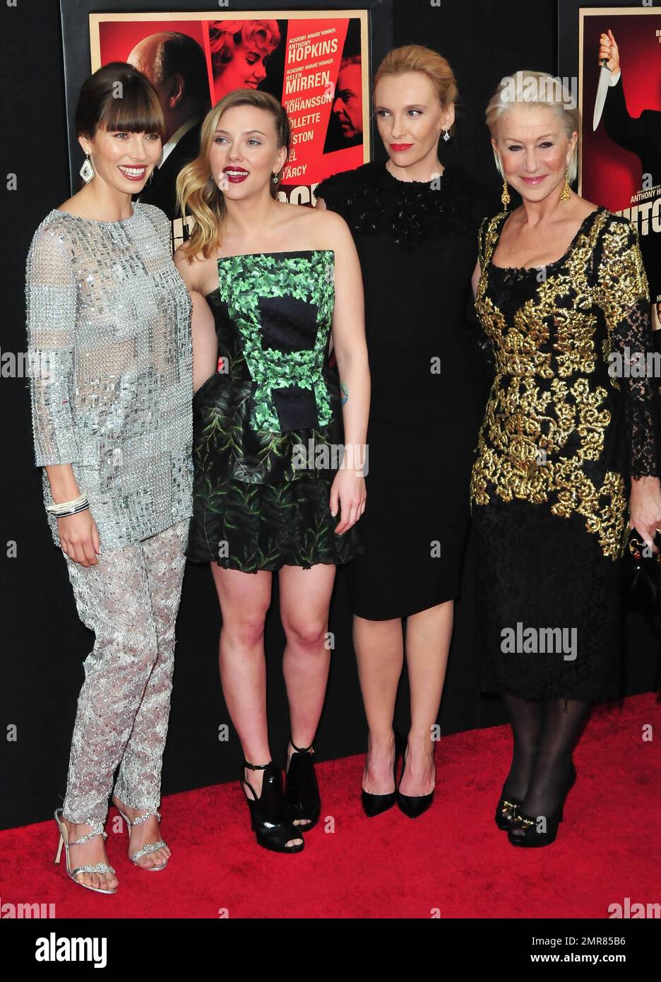 Scarlett Johansson, Helen Mirren, Jessica Biel and Toni Collet at the ...