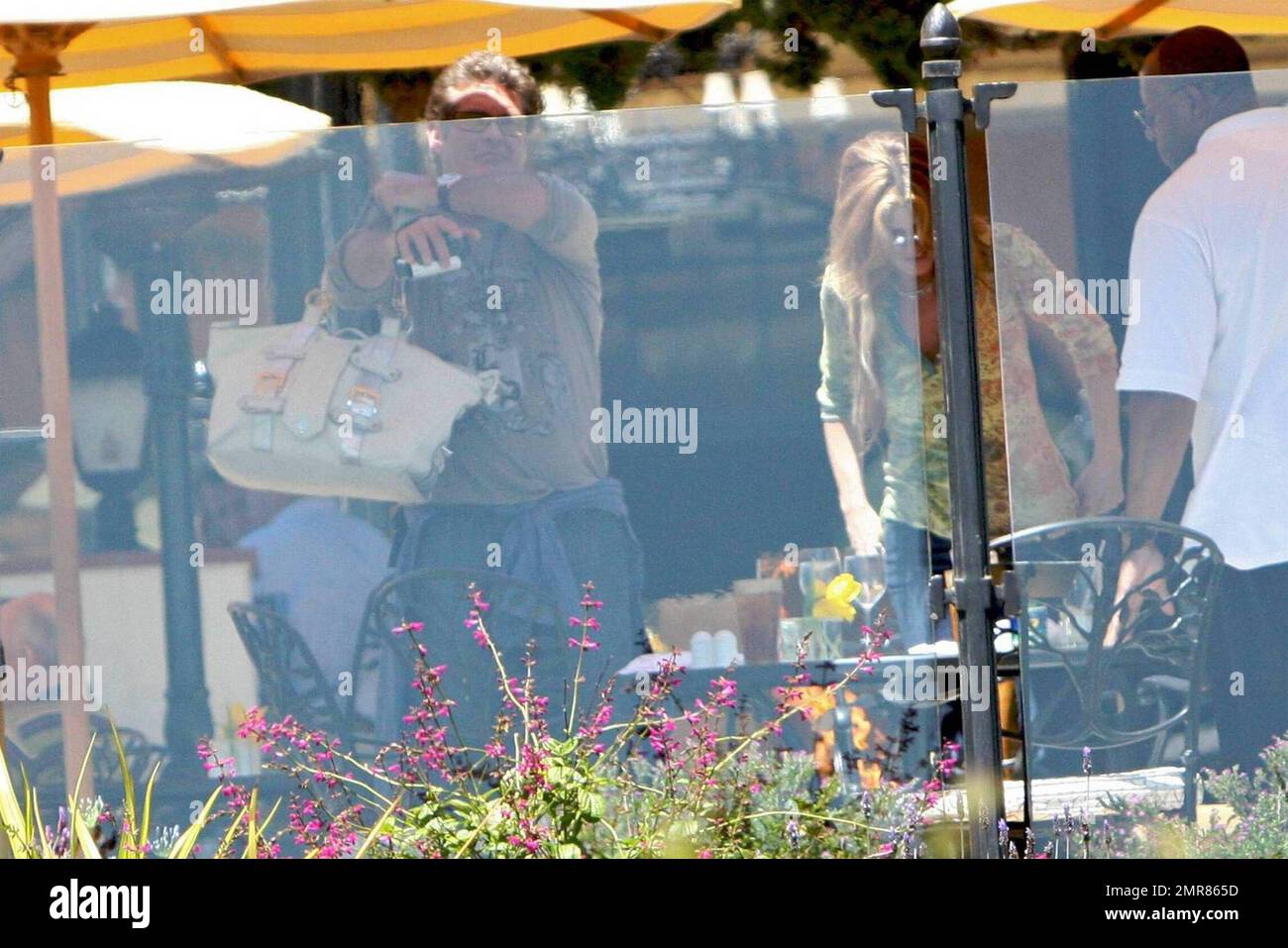 Exclusive!! David Hasselhoff has lunch with his beautiful girlfiend ...