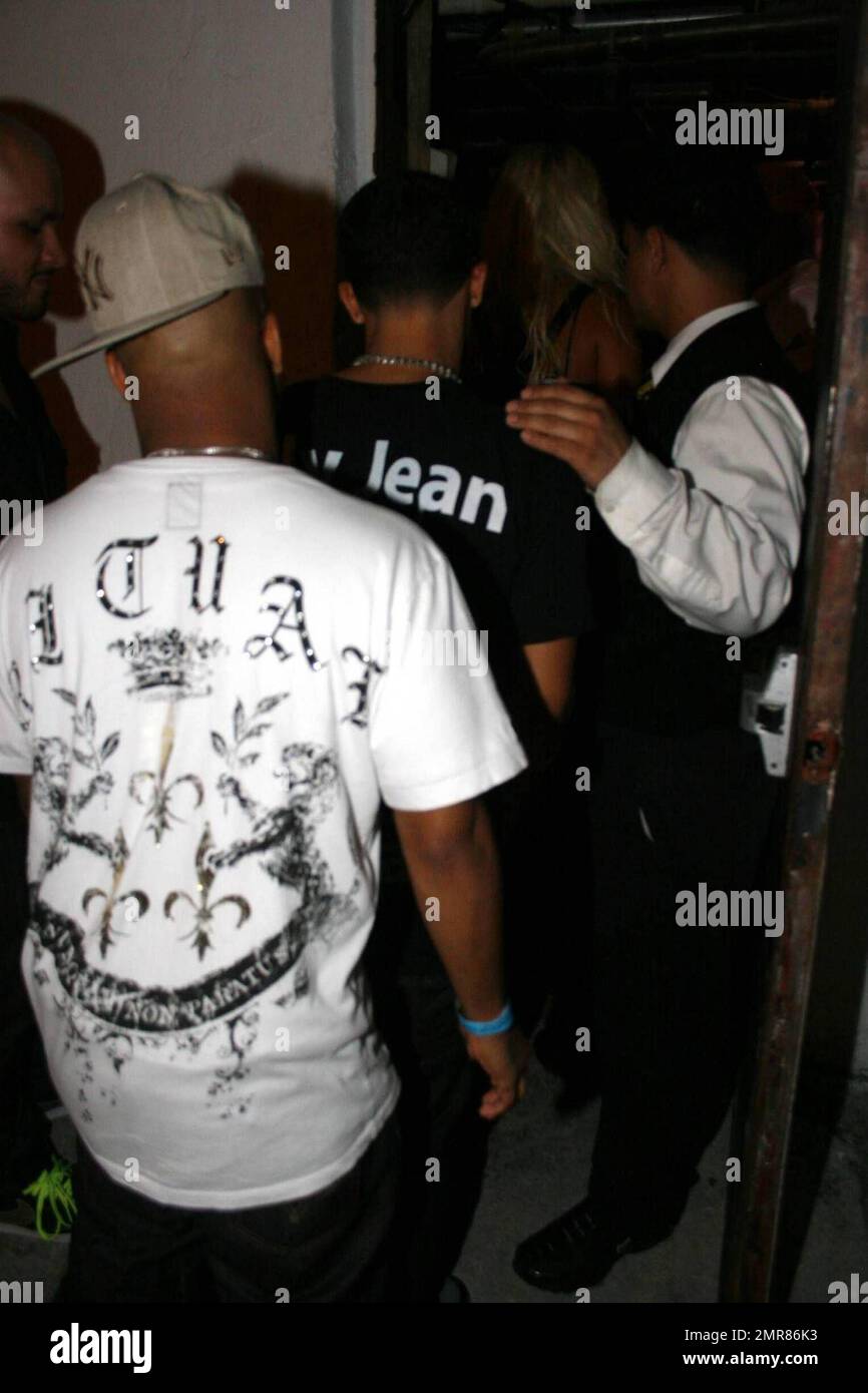 EXCLUSIVE!! Brooke Hogan arrives at Mansion nightclub for her album ...