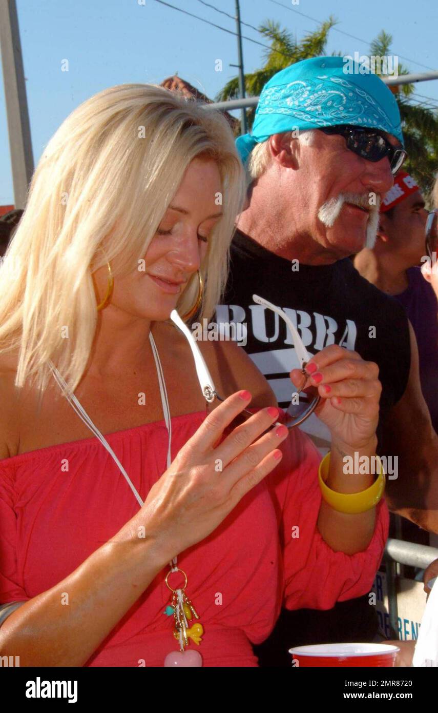 Brooke Hogan performs live during the Calle Ocho Festival in Miami's ...