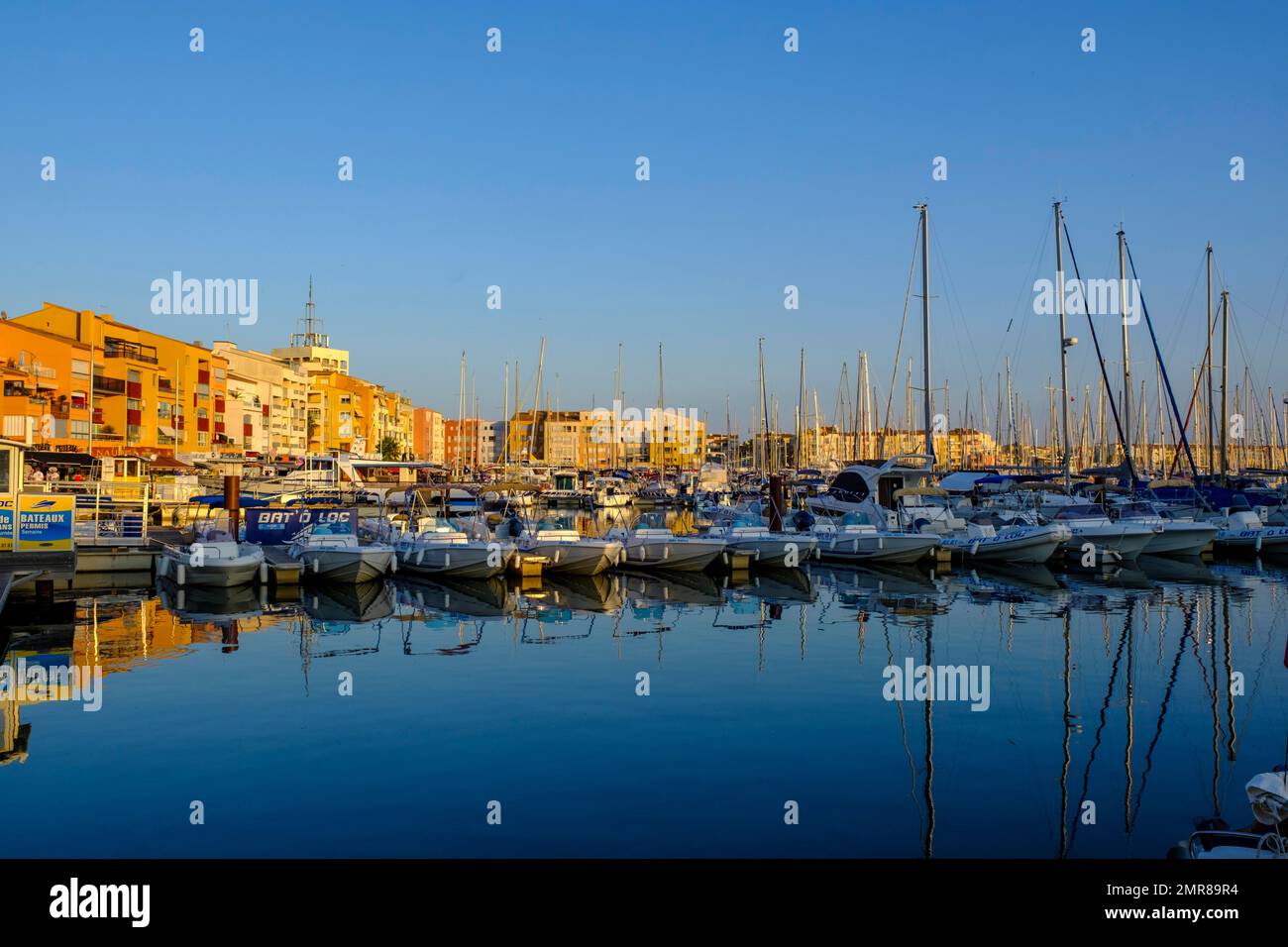 At the port, Agde, Le Cap d'Agde, Département Agde, Region Occitanie ...