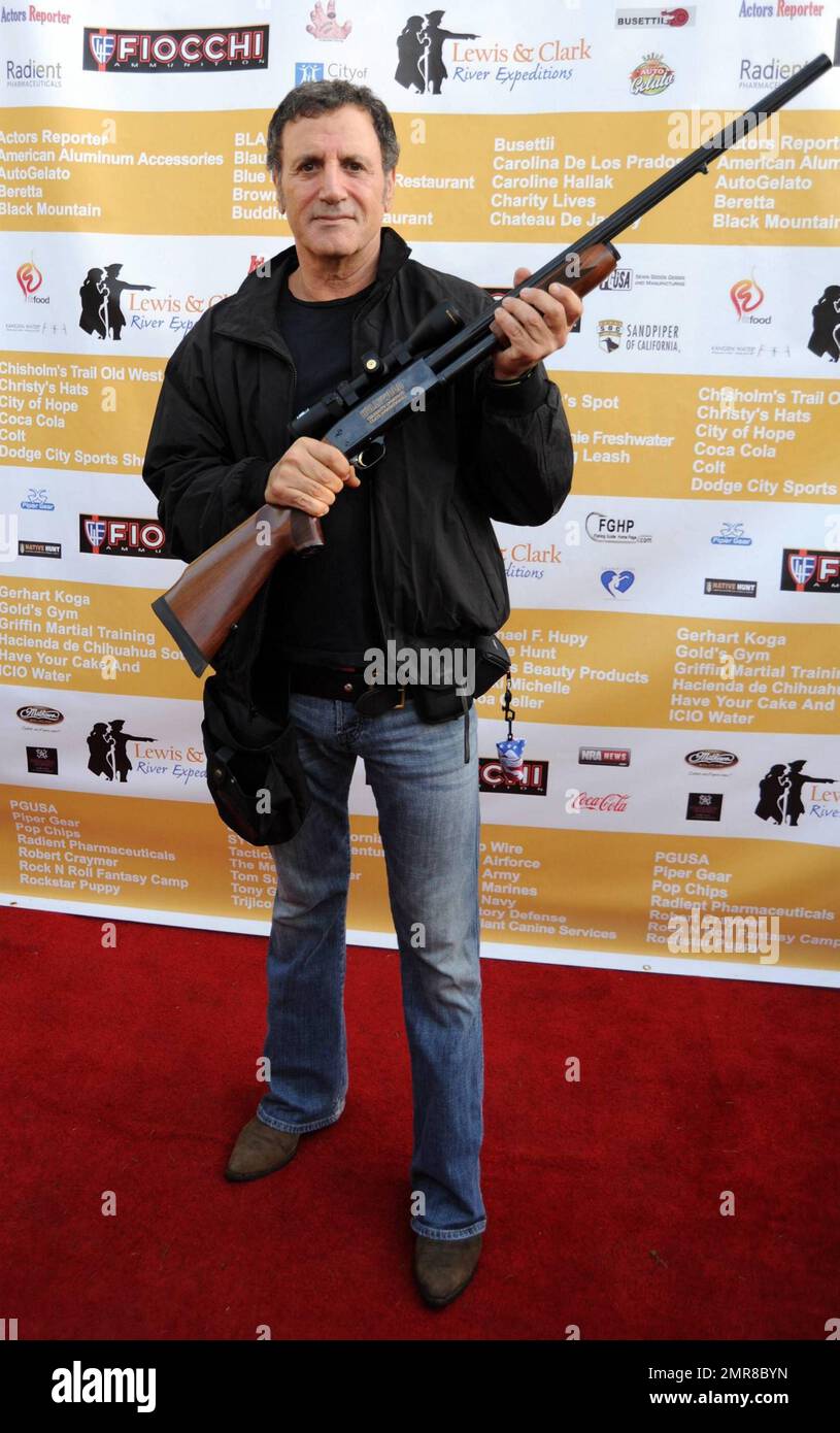 Actor Frank Stallone arrives at the 2010 Hollywood Celebrity Sporting ...