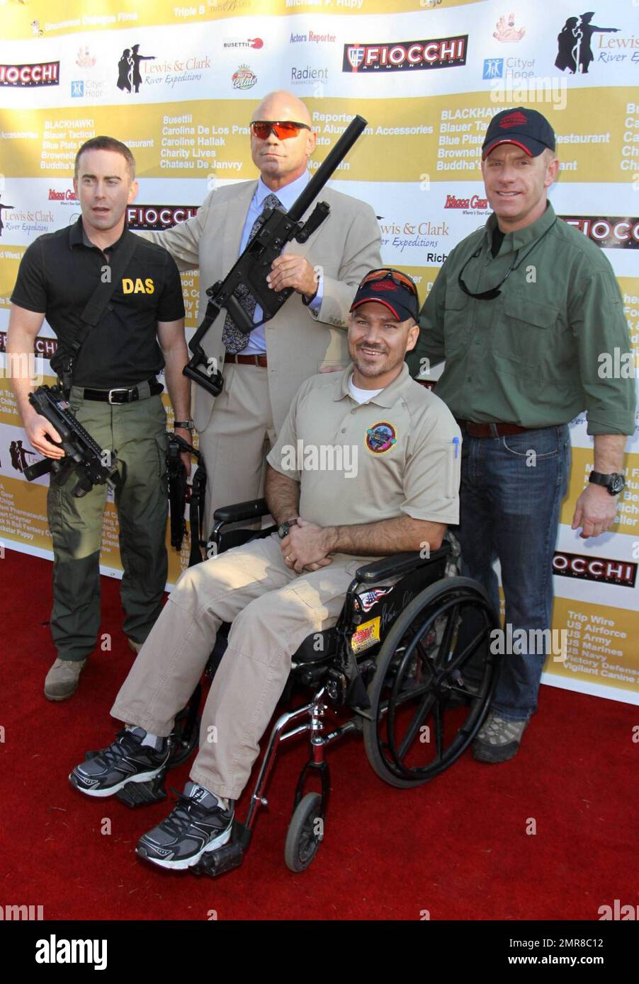 Actor Patrick Kilpatrick (center left) arrives at the 2010 Hollywood ...
