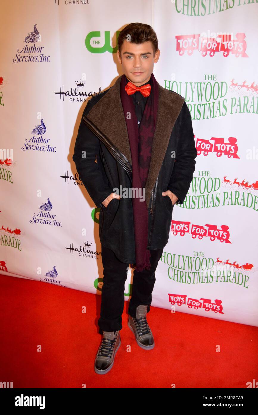 Garrett Clayton at the Hollywood Christmas Parade, held on Hollywood ...