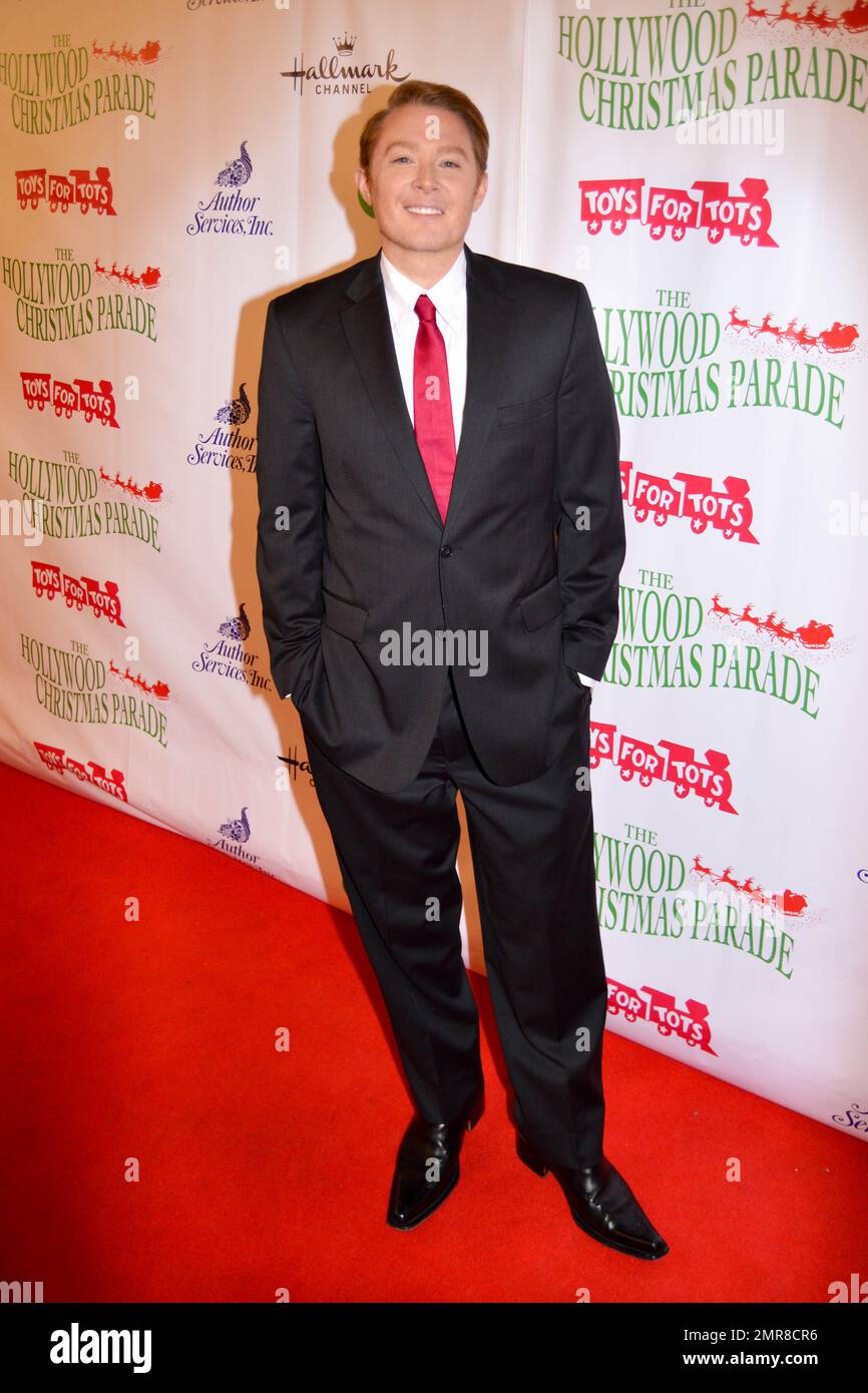 Clay Aiken at the Hollywood Christmas Parade, held on Hollywood ...