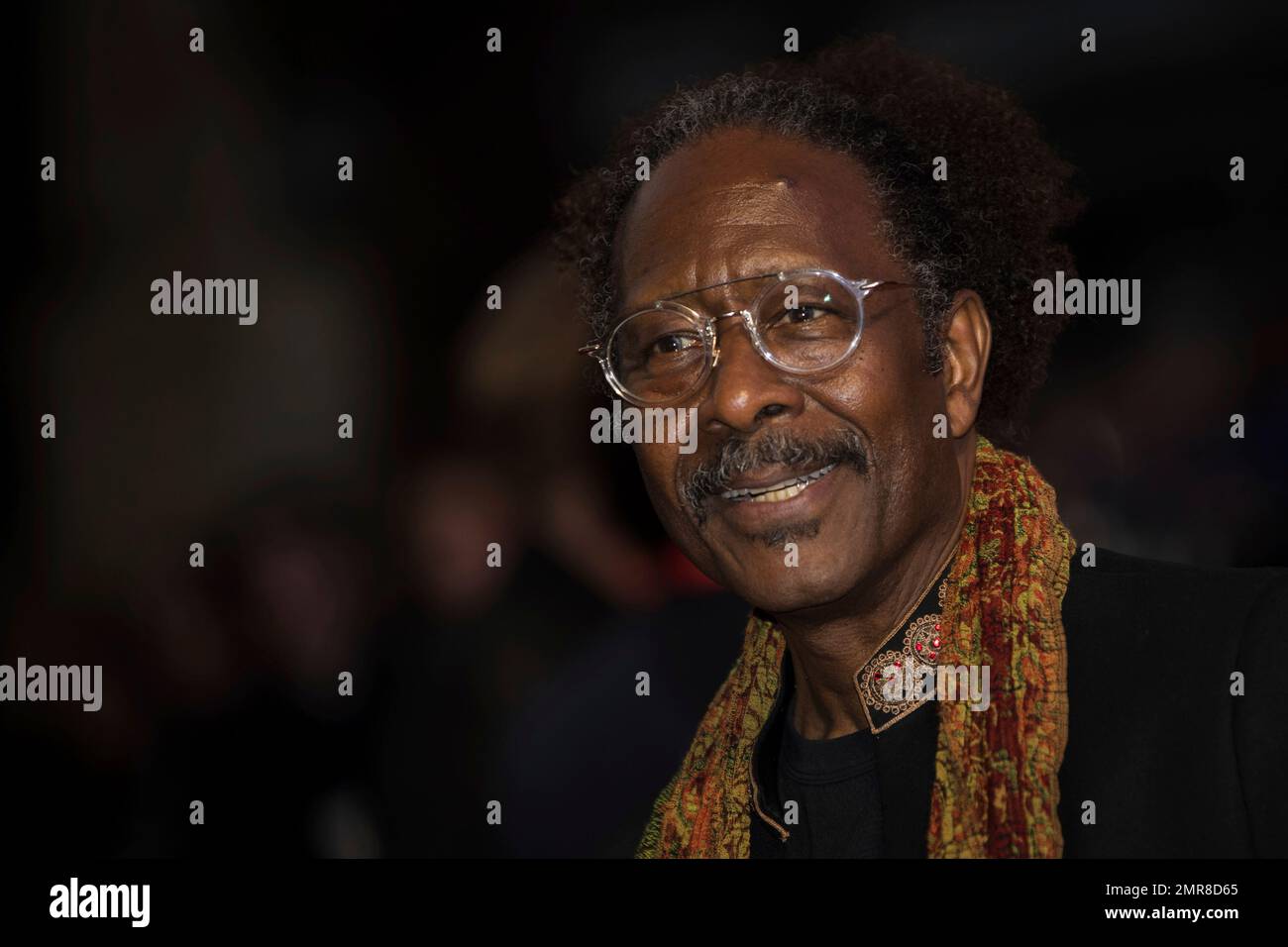 Actress Clarke Peters poses for photographers upon arrival at the ...