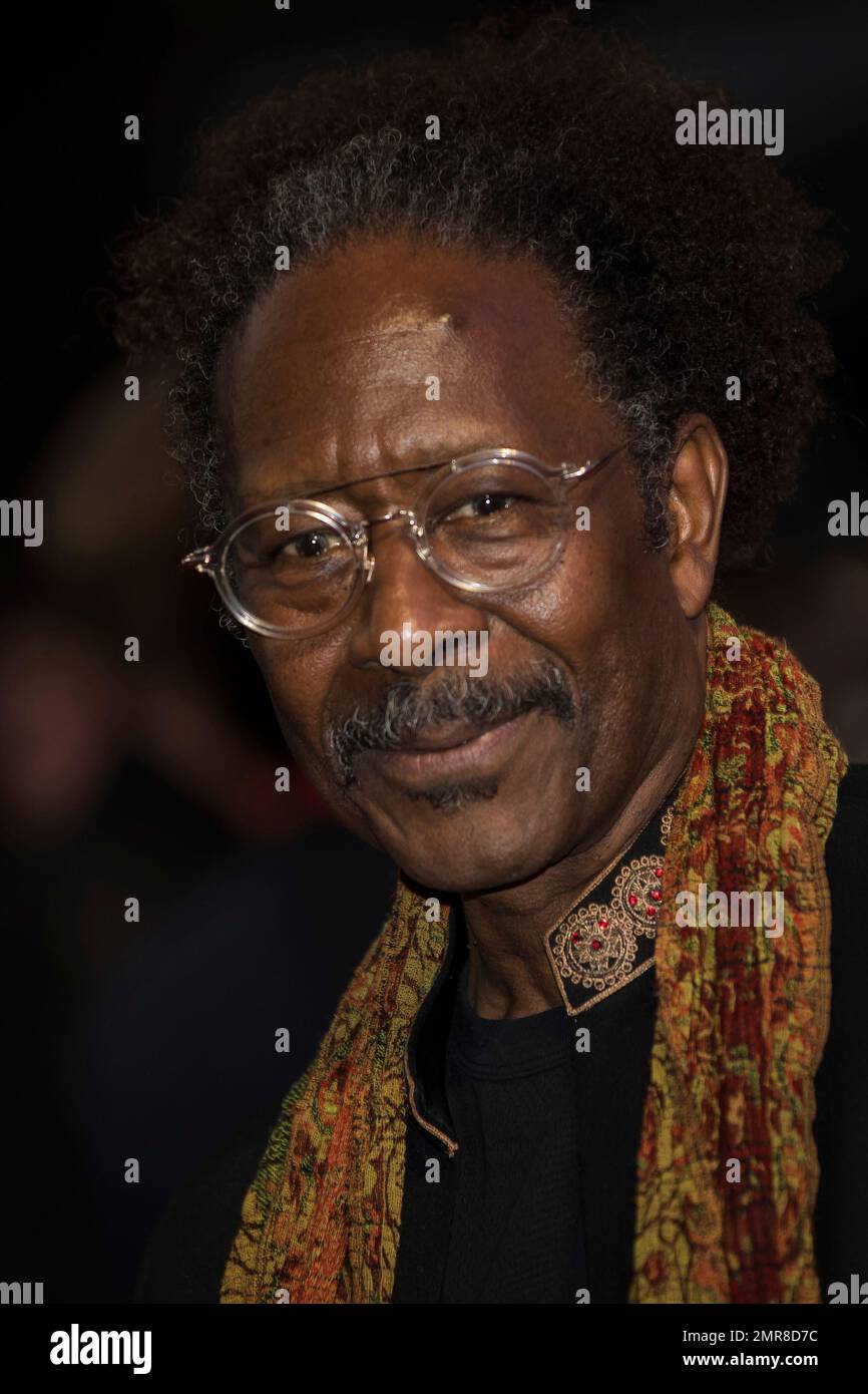 Actress Clarke Peters poses for photographers upon arrival at the ...