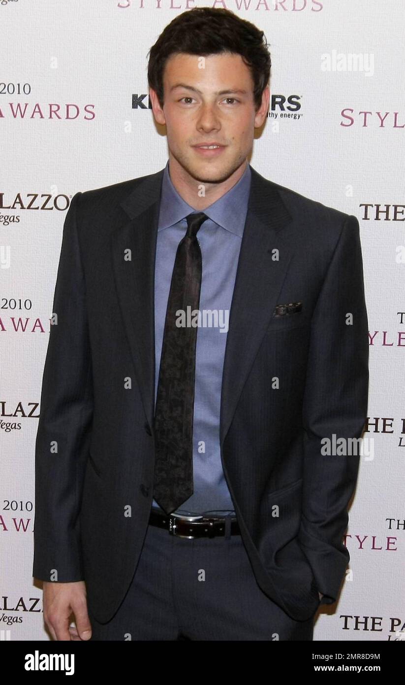 Cory Monteith poses for photographers at the 2010 Hollywood Style ...