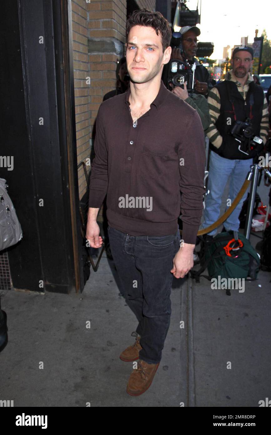Justin Bartha at the premiere of "Holy Rollers" in New York, NY. 5/10 ...