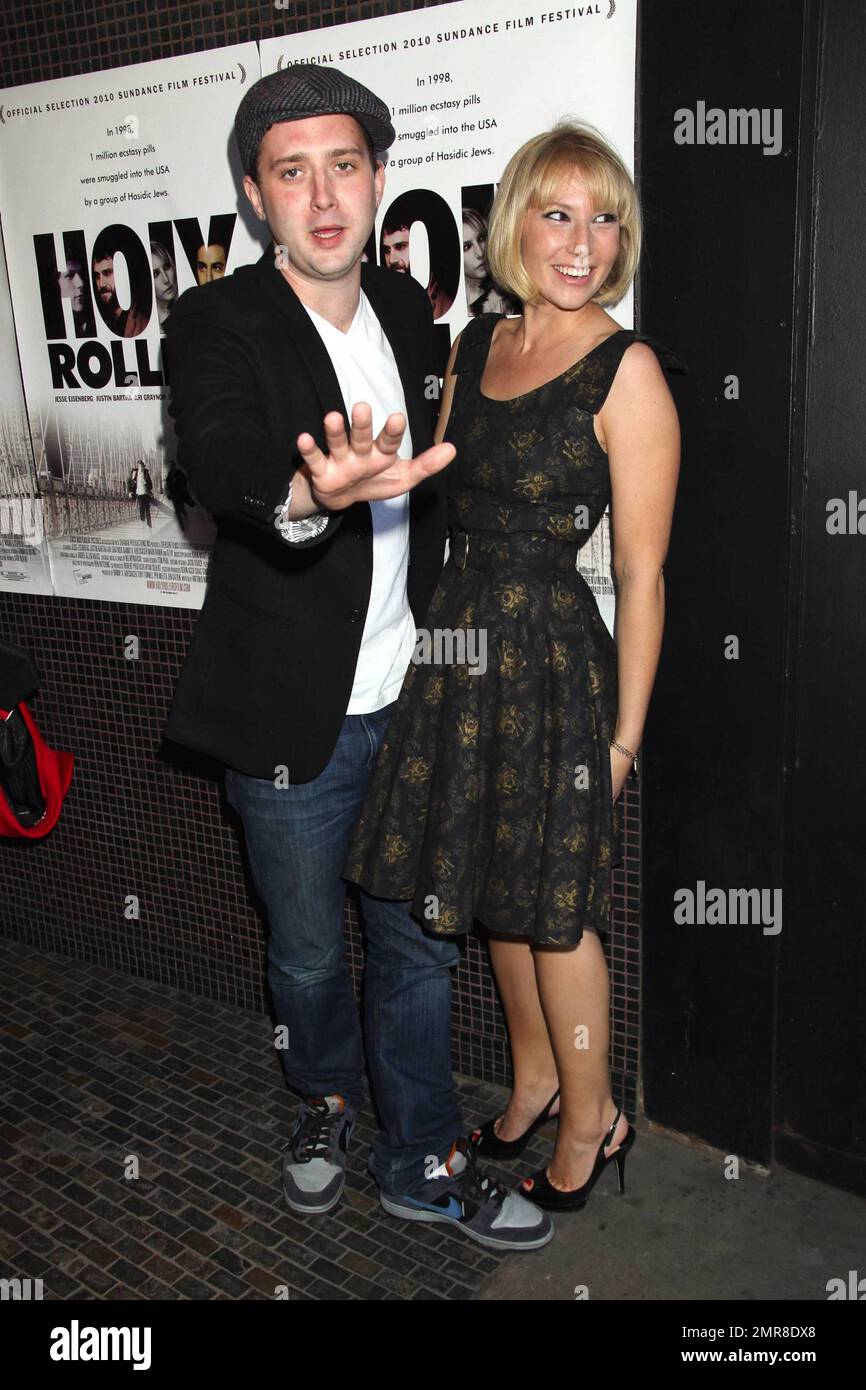 Eddie Kaye Thomas and Ari Graynor at the premiere of "Holy Rollers" in ...