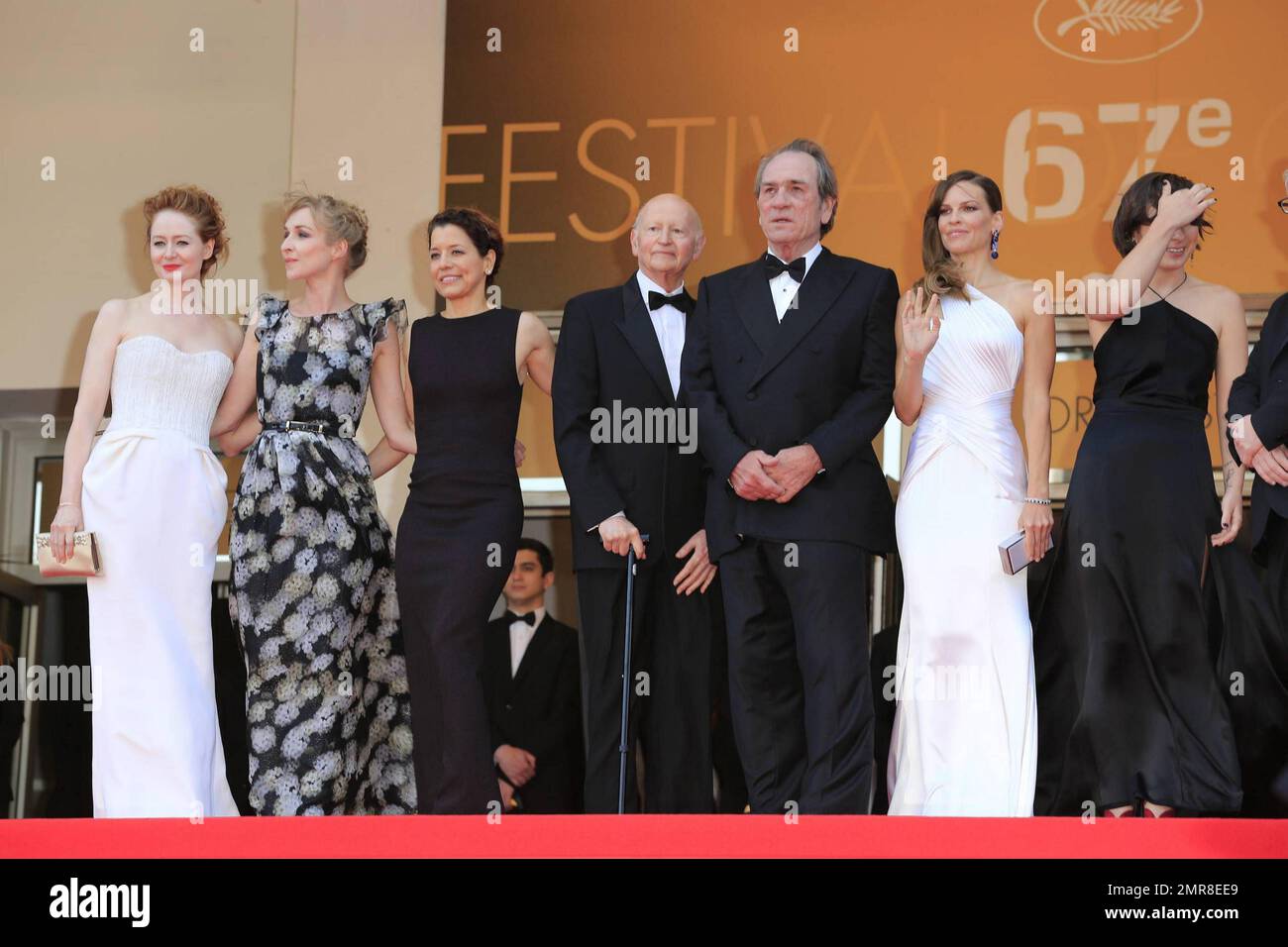 Miranda Otto, Sonja Richter, Gilles Jacob, Tommy Lee Jones and Hilary ...