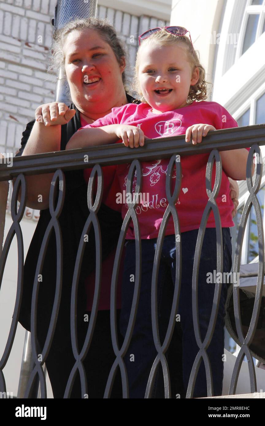 Honey Boo Boo (aka Alana Thompson), star of the TLC reality show "Here ...