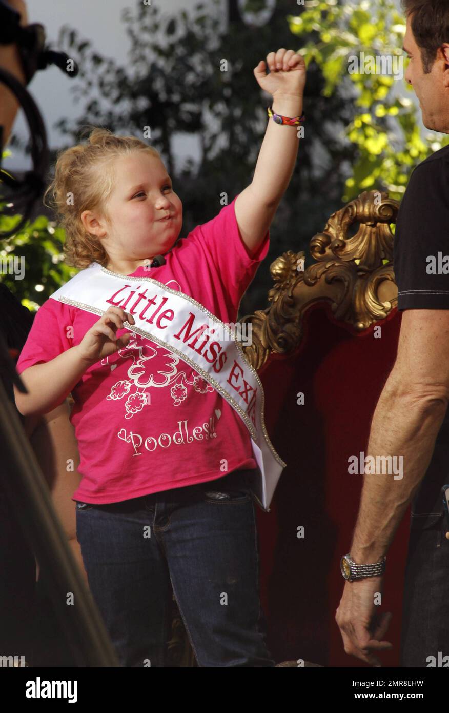 Honey Boo Boo (aka Alana Thompson), star of the TLC reality show "Here ...