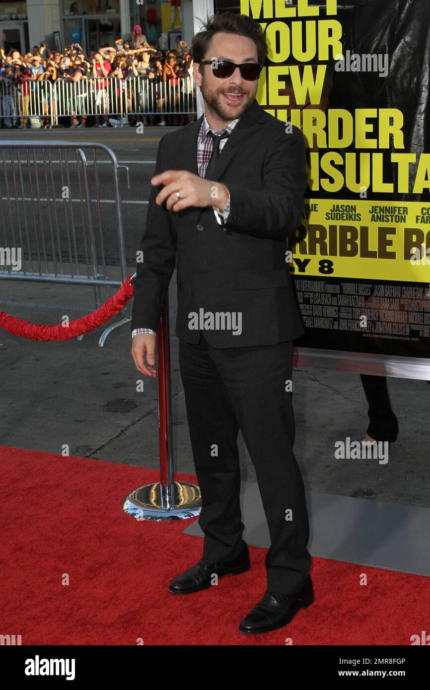 Charlie Day at the premiere of Horrible Bosses at the Grauman's Chinese ...