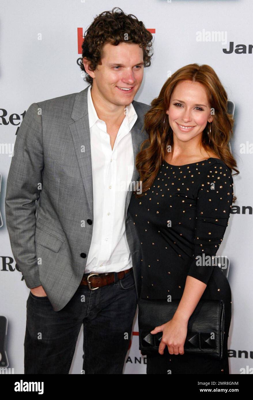 Jennifer Love Hewitt and Alex Beh at TV LAND's premiere party for "Hot ...