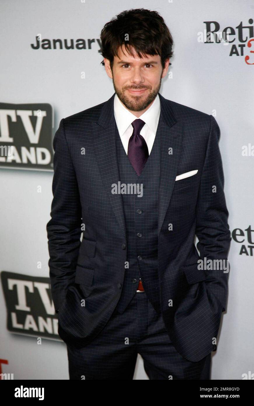 Jonathan McClain at TV LAND's premiere party for "Hot in Cleveland" and "Retired at 35" at the ...