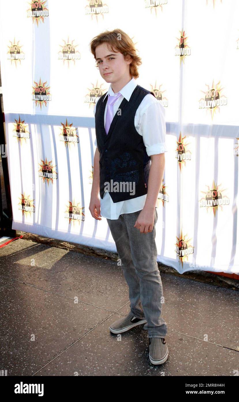 Aidan Mitchell attends the annual Hot in Hollywood party at The Avalon ...