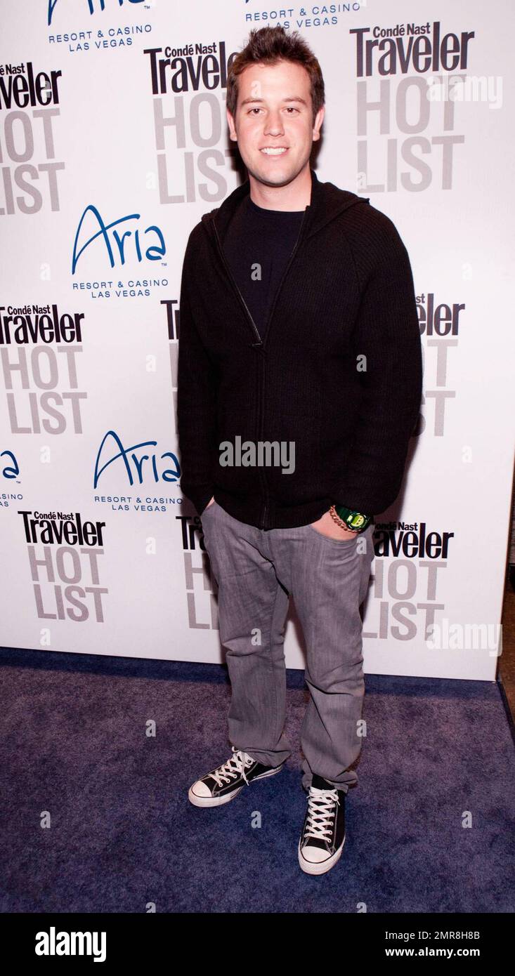 Ben Lyons at CondŽ Nast TravelerÕs annual Hot List Party at Haze ...