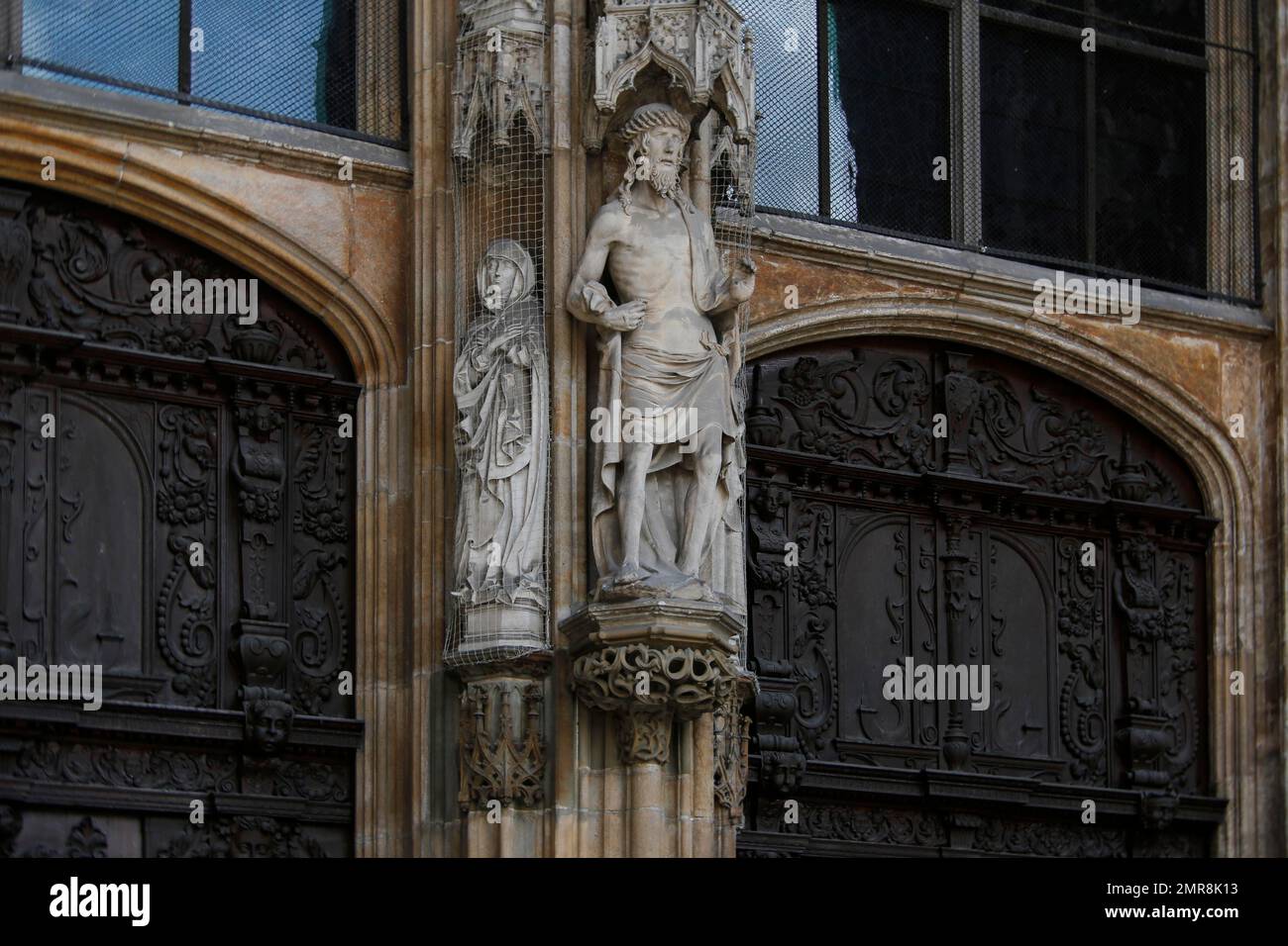 Ulm Minster Man of Sorrows by Hans Mutscher and Mother of Sorrows by ...