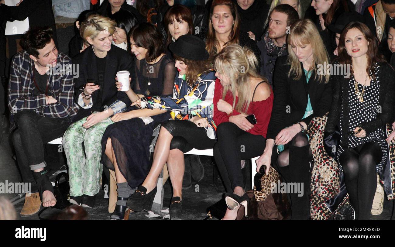 Pixie Geldof, Alexa Chung, Jaime Winstone, Jo Wood, Jade Parfitt and ...