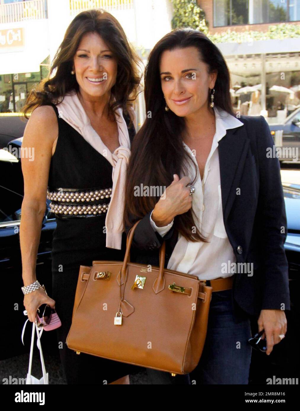 EXCLUSIVE!! TV personalities Lisa Vanderpump-Todd and Kyle Richards of ...