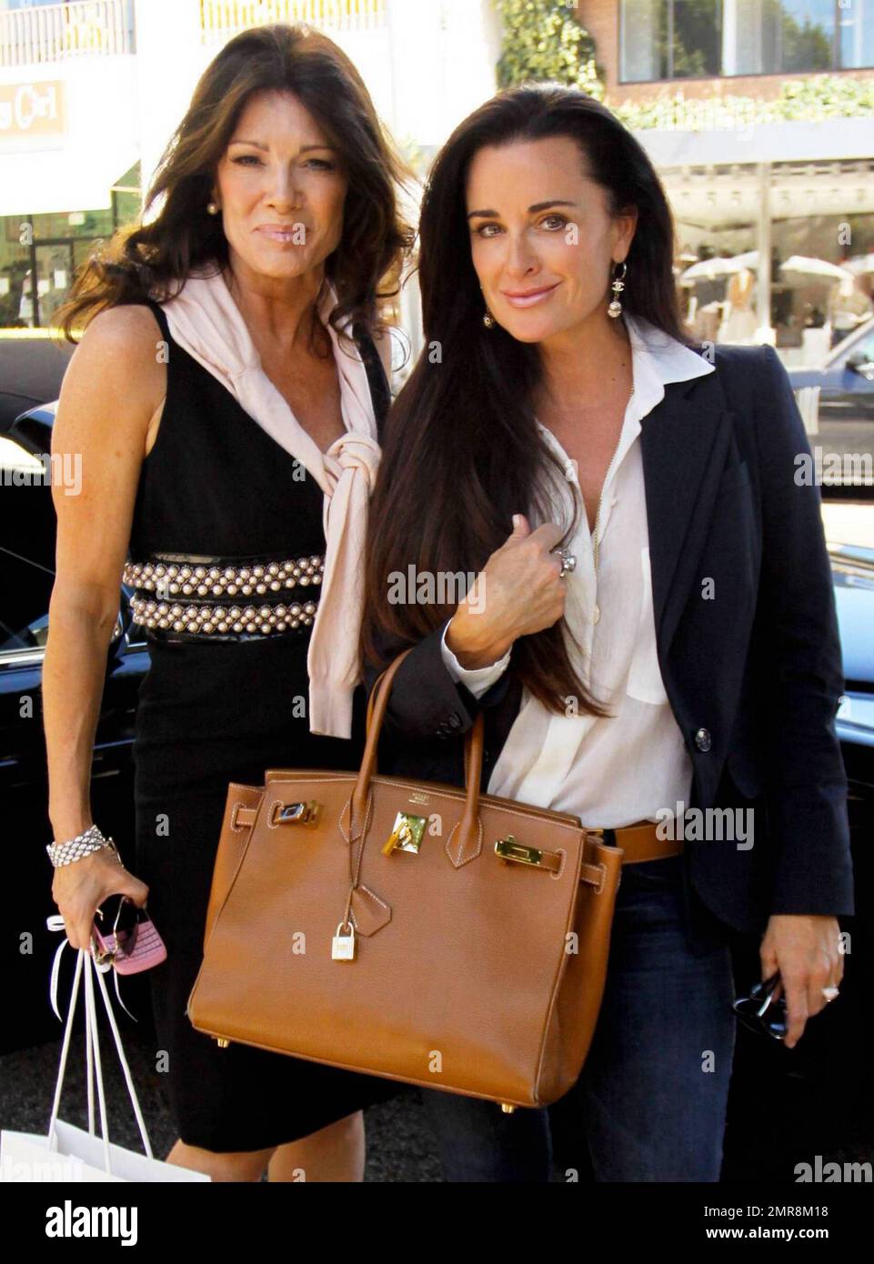 EXCLUSIVE!! TV personalities Lisa Vanderpump-Todd and Kyle Richards of ...