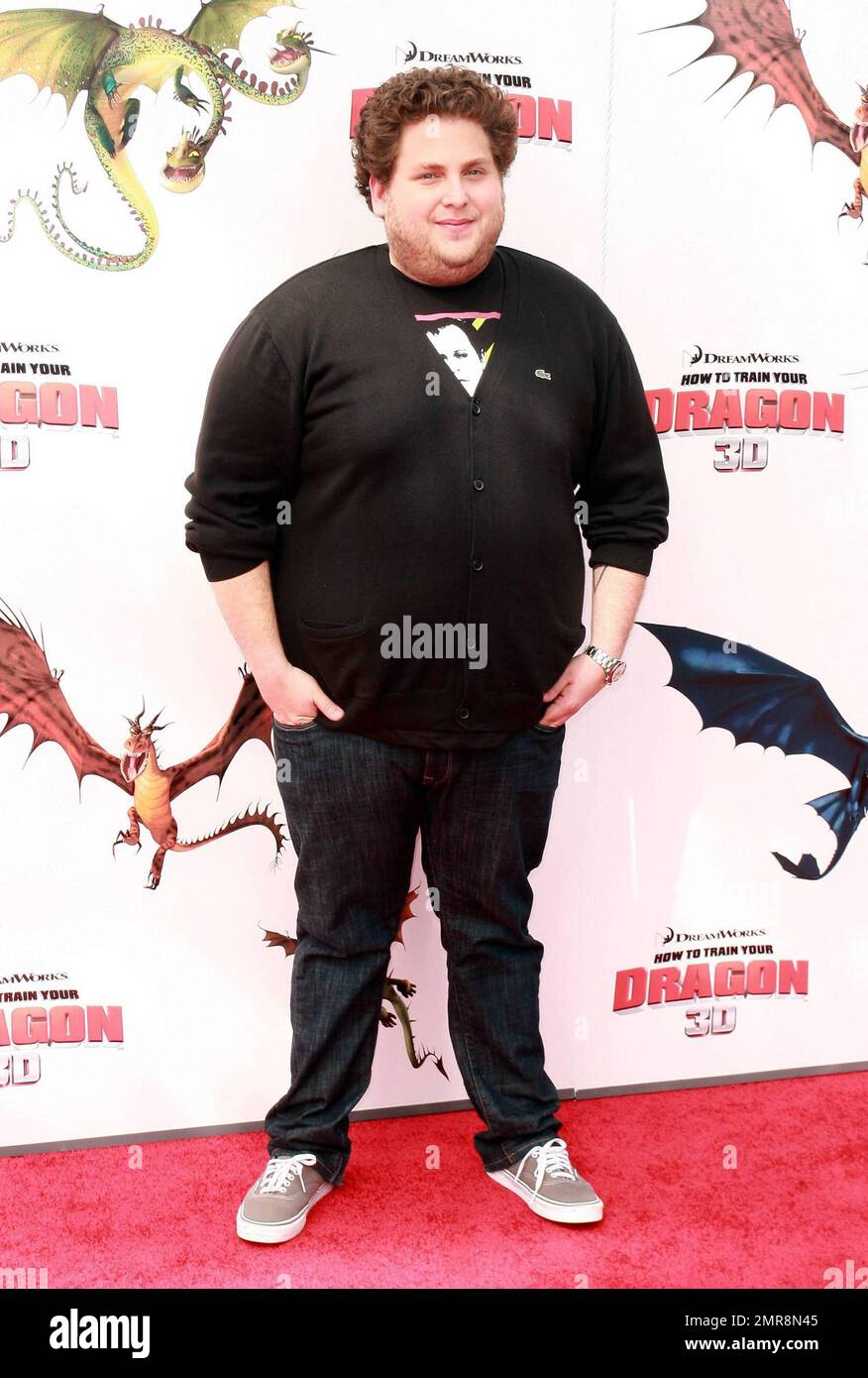 Jonah Hill at the premiere of How To Train Your Dragon, at the Gibson ...