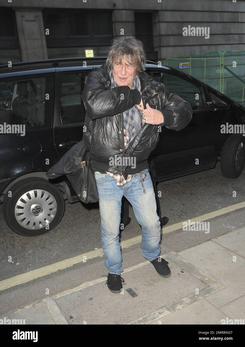 EXCLUSIVE!! Former drug smuggler Howard Marks (aka Mr. Nice) arrives at ...