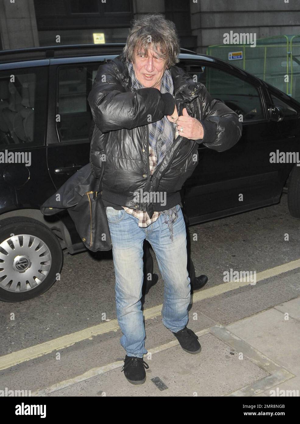 EXCLUSIVE!! Former drug smuggler Howard Marks (aka Mr. Nice) arrives at ...