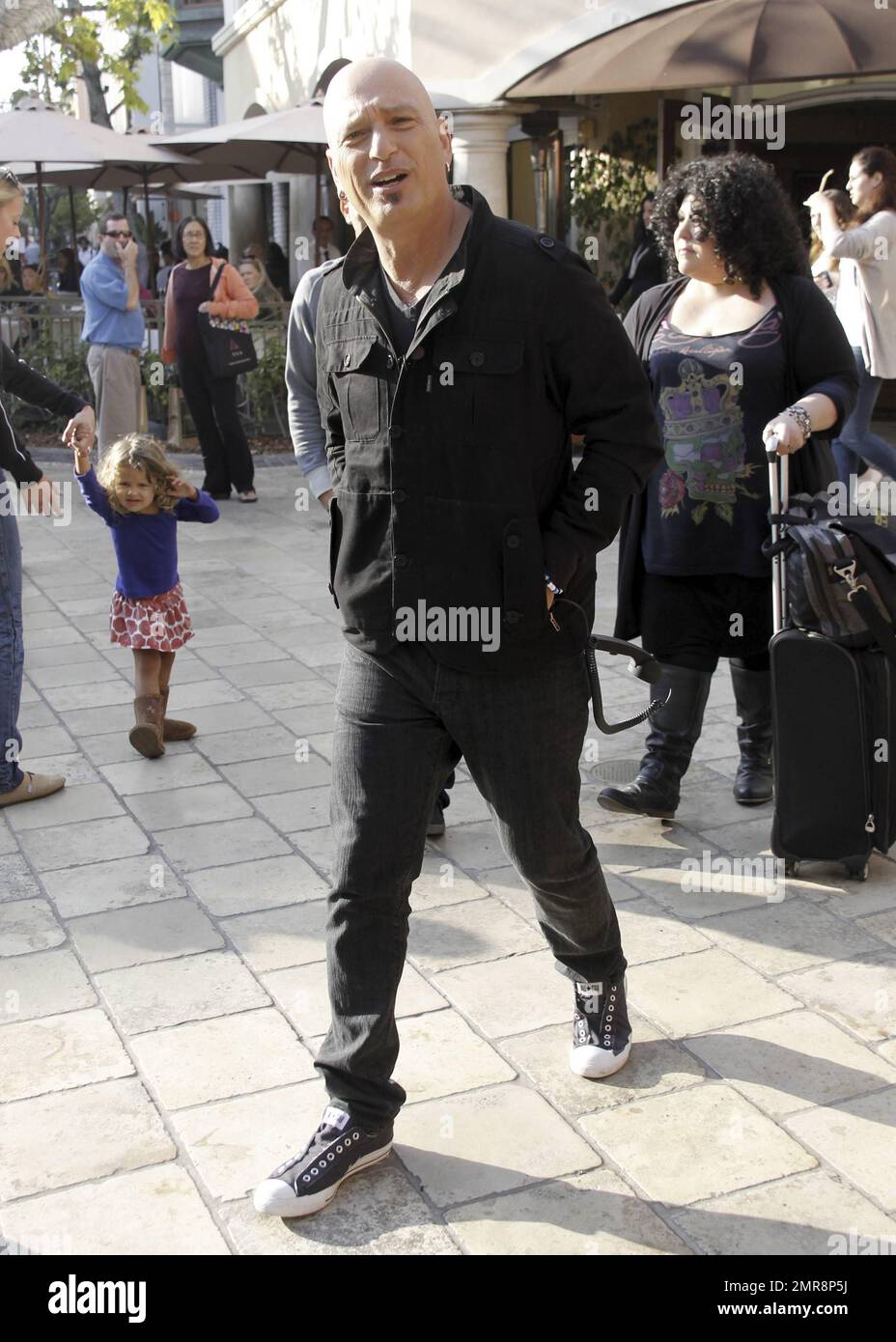 Howie Mandel makes an appearance at The Grove for an interview on ...