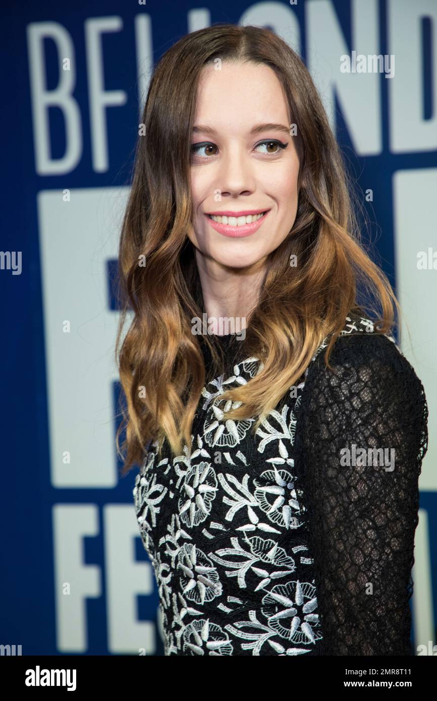 Actress Chloe Pirrie poses for photographers upon arrival at the London ...