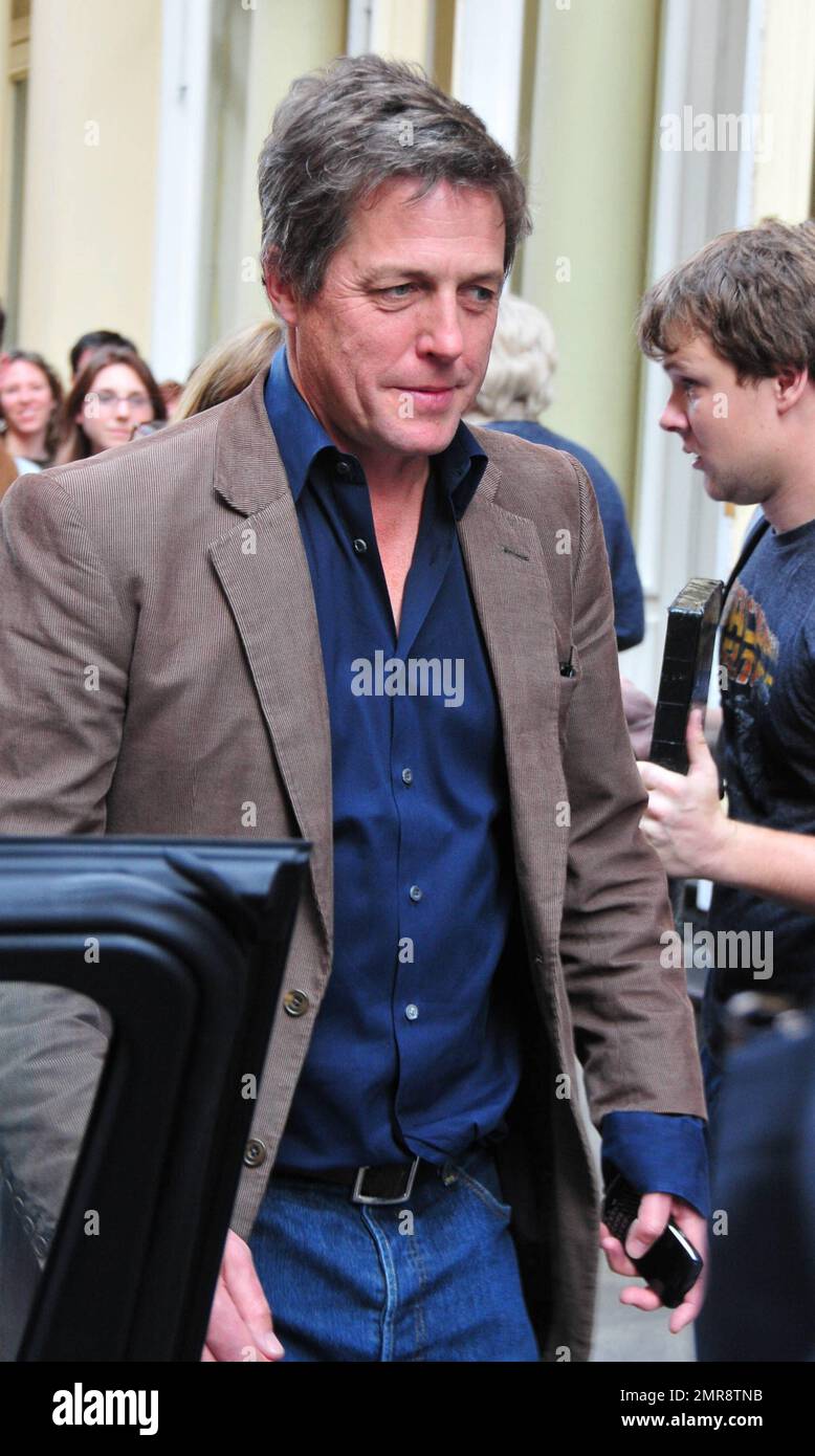 "The Pirates! Band of Misfits" star Hugh Grant and director Peter Lord ...