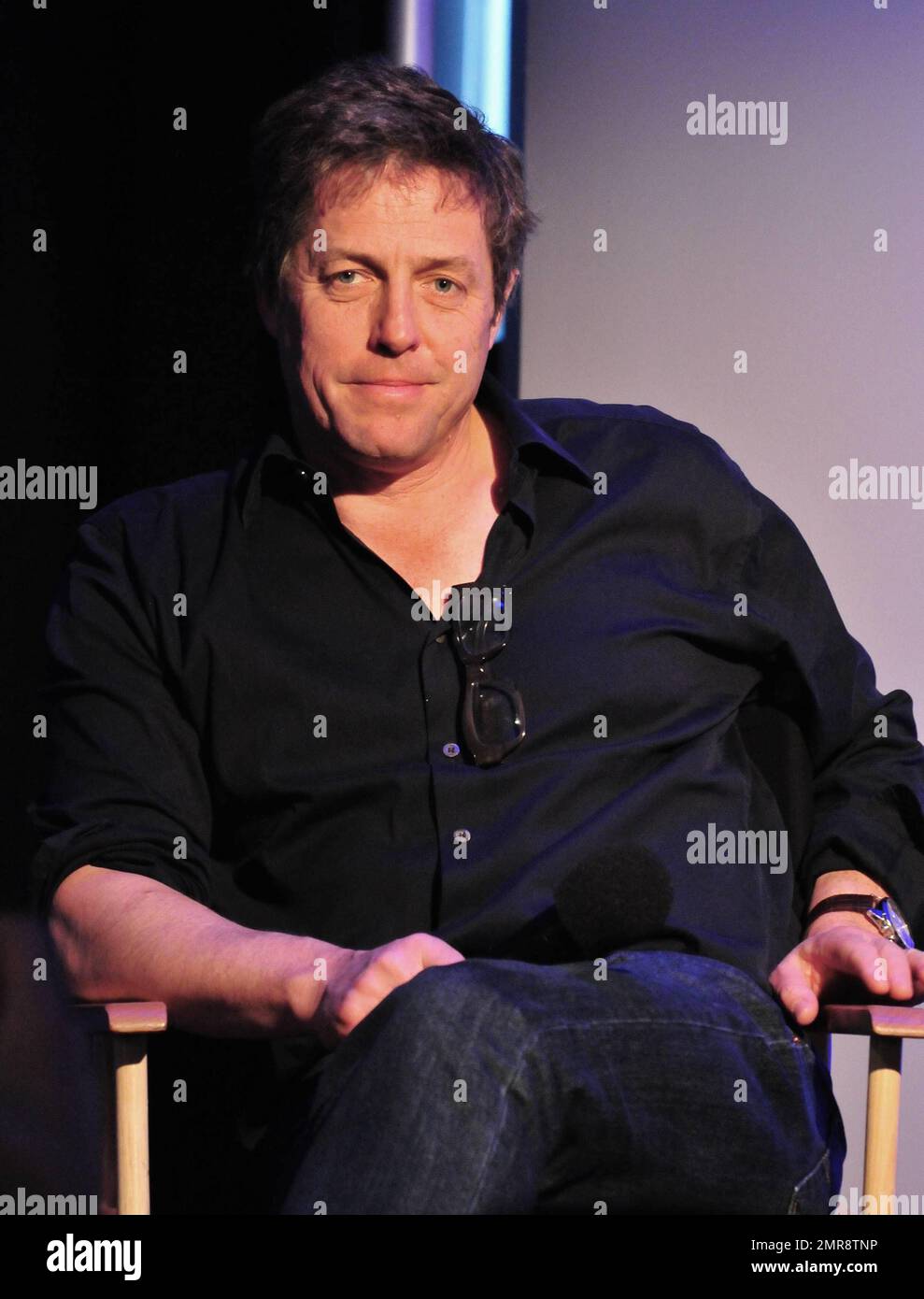 "The Pirates! Band of Misfits" star Hugh Grant and director Peter Lord ...